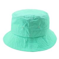 China Custom Nylon Sun Bucket Hat Packable Outdoor Fishing Protection with String 58cm for sale