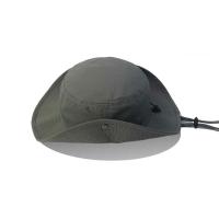 China Custom Nylon Dry-Fit Fisherman Bucket Hat Wide Brim Embroidered Logo 58cm for sale