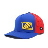 China Laser Cut Hole Baseball Hat Adjustable Plastic Buckle Corduroy Performance Sports Hat for sale