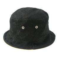 China Unisex Reversible Bucket Hat 58cm Custom Logo Embroidered Wide Brim Fisherman Cap ODM for sale