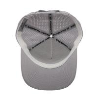 China Custom Breathable Golf Hat with Laser Cut Holes Adjustable Plastic Buckle 56-60cm for sale