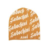 China Custom Reversible Jacquard Cuffless Slouchy Beanie Hat 100% Acrylic Winter Knit for sale