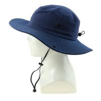 China Custom Wide Brim Sun Protect Fishing Bucket Hat Quick Dry Outdoor Traveling for Men Women 58cm for sale