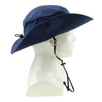 China Custom Wide Brim Sun Protect Fishing Bucket Hat Quick Dry Outdoor Traveling for Men Women 58cm for sale