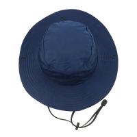 China Custom Wide Brim Sun Protect Fishing Bucket Hat Quick Dry Outdoor Traveling for Men Women 58cm for sale