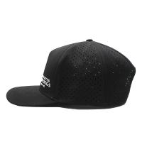 China Custom Laser Cut Hole Baseball Cap Waterproof Sports Hat Adjustable Plastic Buckle 58cm for sale