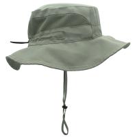 China Wholesale 100% Cotton Wide Brim Bucket Hat 58cm for Fishing Sun Protection for sale