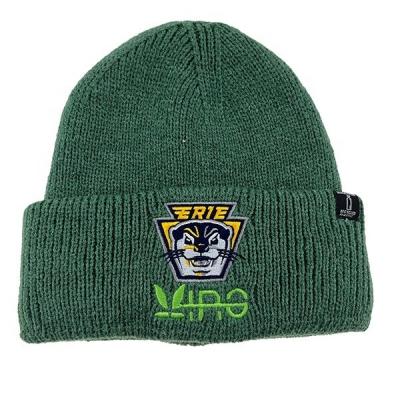 China Eco Friendly RPET Yarn Recycled Polyester Beanie Hat Custom Logo 100% RPET Material for sale