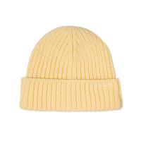 China Custom Eco Yarn Acrylic Cashmere Wool Winter Beanie Unisex Knitted Hat 100% RPET for sale