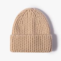 China Custom Hand-painted Eco Friendly Sustainable Recycled Material Waffle Knitted Hat for sale