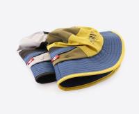 China Unisex Adults Custom Waterproof Printed Bucket Hats With Pocket Polyester for sale