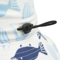 China Custom Kids Wide Brim Sun Hat UPF50 Nylon Printing 53cm Size for Boys Girls for sale