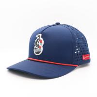China Custom 5 Panel Baseball Hat with Nail Bead Embroidery Breathable Cap 56-60cm Adult Size for sale