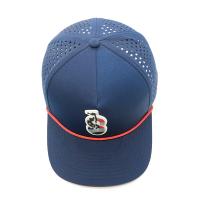 China Custom 5 Panel Baseball Hat with Nail Bead Embroidery Breathable Cap 56-60cm Adult Size for sale