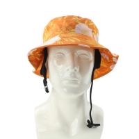 China Custom Recycled RPET Surf Hat with Adjustable Chin Strap 58cm Waterproof Bucket Hat for sale