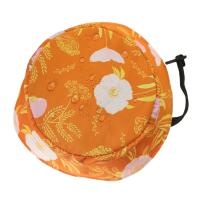 China Custom Recycled RPET Surf Hat with Adjustable Chin Strap 58cm Waterproof Bucket Hat for sale