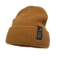 China Custom Logo Acrylic Fishmen Beanie Winter Hat 58cm for Men Women for sale