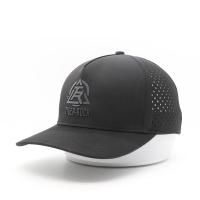 China Unisex Corduroy 5 Panel Baseball Cap Custom Black Laser Cut Hat 56-60cm Adult Size for sale