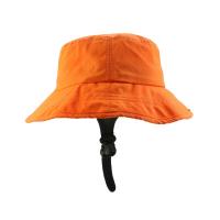 China Custom Polyester Waterproof Bucket Hat with Adjustable Chin Strap Sunscreen 58cm for sale
