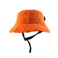 China Custom Polyester Waterproof Bucket Hat with Adjustable Chin Strap Sunscreen 58cm for sale
