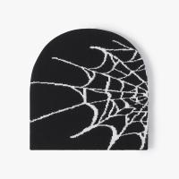China Custom Logo Knitted Beanie Winter Warm Hat Full Color Jacquard Print 100% Acrylic for sale