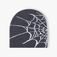 China Custom Logo Knitted Beanie Winter Warm Hat Full Color Jacquard Print 100% Acrylic for sale