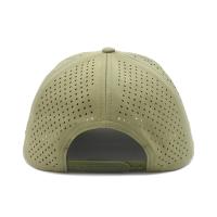 China Custom 5 Panel Hat Sonic Welding Emboss Rubber Patch Performance Camp Hat 58cm for sale