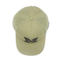 China Custom 5 Panel Hat Sonic Welding Emboss Rubber Patch Performance Camp Hat 58cm for sale