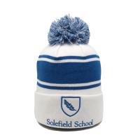 China Custom Logo Acrylic Knit Pom Pom Beanie Winter Hat for Men Women 58cm for sale
