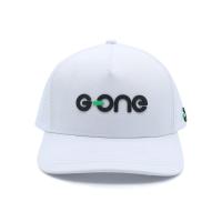 China 56CM 5-Panel Hat Sonic Emboss Pinch Perforated Sport Cap Performance Embroidered Hat for sale