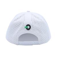 China 56CM 5-Panel Hat Sonic Emboss Pinch Perforated Sport Cap Performance Embroidered Hat for sale