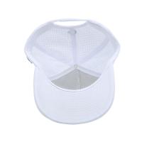 China 56CM 5-Panel Hat Sonic Emboss Pinch Perforated Sport Cap Performance Embroidered Hat for sale