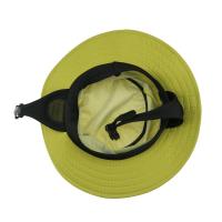 China ODM Designs Custom Polyester Wide Brim Sun Protect Surf Hat With Adjustable Chin Strap for sale
