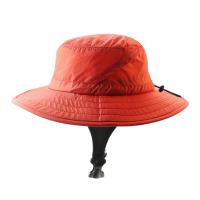 China Custom Waterproof Surfing Hat with Adjustable Chin Strap Sunscreen Bucket Hat 58cm for sale