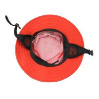 China Custom Waterproof Surfing Hat with Adjustable Chin Strap Sunscreen Bucket Hat 58cm for sale