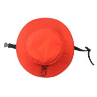 China Custom Waterproof Surfing Hat with Adjustable Chin Strap Sunscreen Bucket Hat 58cm for sale