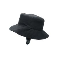 China Image Surfing Hat Waterproof Windproof Adjustable Chin Strap Black Sun Protection Bucket Hat for sale