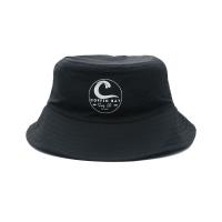 China Image Surfing Hat Waterproof Windproof Adjustable Chin Strap Black Sun Protection Bucket Hat for sale