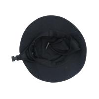 China Image Surfing Hat Waterproof Windproof Adjustable Chin Strap Black Sun Protection Bucket Hat for sale
