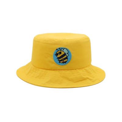 China Custom Polyester Bucket Hat Unisex Lightweight 58cm Outdoor Travel Headwear for sale