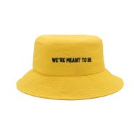 China Custom Polyester Bucket Hat Unisex Lightweight 58cm Outdoor Travel Headwear for sale