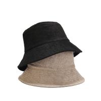 China Blank Terry Towel Bucket Hat 58cm Unisex Custom Embroidery Logo Towel Warmer Hat for sale