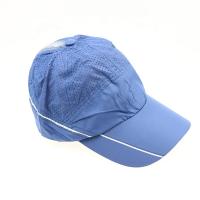 China Panel Style 6-Panel Hat Custom Quick Dry Running Sports Hat With Logo Design for sale