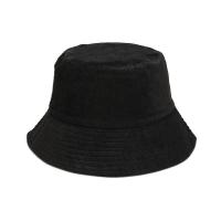 China Blank Terry Towel Bucket Hat 58cm Unisex Custom Embroidery Logo Towel Warmer Hat for sale