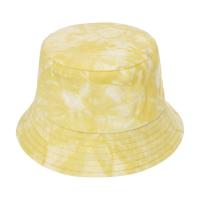 China Multi Panel Hat Tie Dye Beach Summer Sun Fisherman Hats Unisex Both Sides Reverse for sale