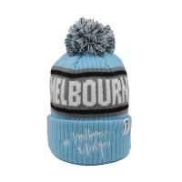 China Custom 3D Embroidery Logo Winter Beanie Hat Acrylic 58cm Unisex OEM Service for sale