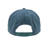 China COMMON Fabric Feature Custom Embroidered Turquoise Nylon 6 Panel Summer Snapback Hat for sale