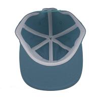 China COMMON Fabric Feature Custom Embroidered Turquoise Nylon 6 Panel Summer Snapback Hat for sale