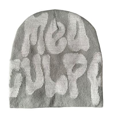 China Custom Unisex Acrylic Knitted Winter Ski Hat Fisherman Beanie 58cm for sale