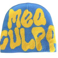 China Custom Unisex Acrylic Knitted Winter Ski Hat Fisherman Beanie 58cm for sale
